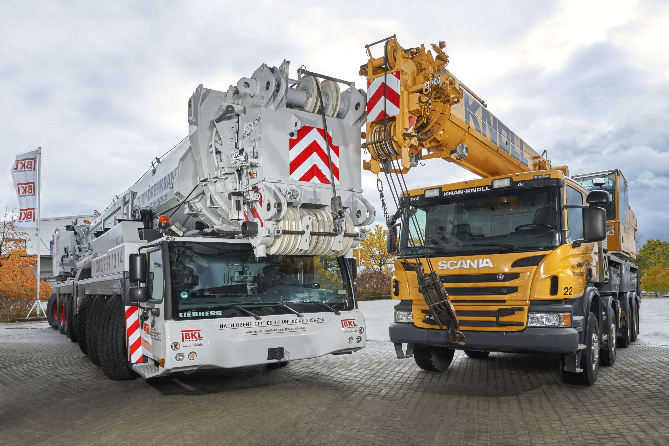Zwei neue BKL Standorte, noch mehr Autokrane & Baukrane. | BKL
