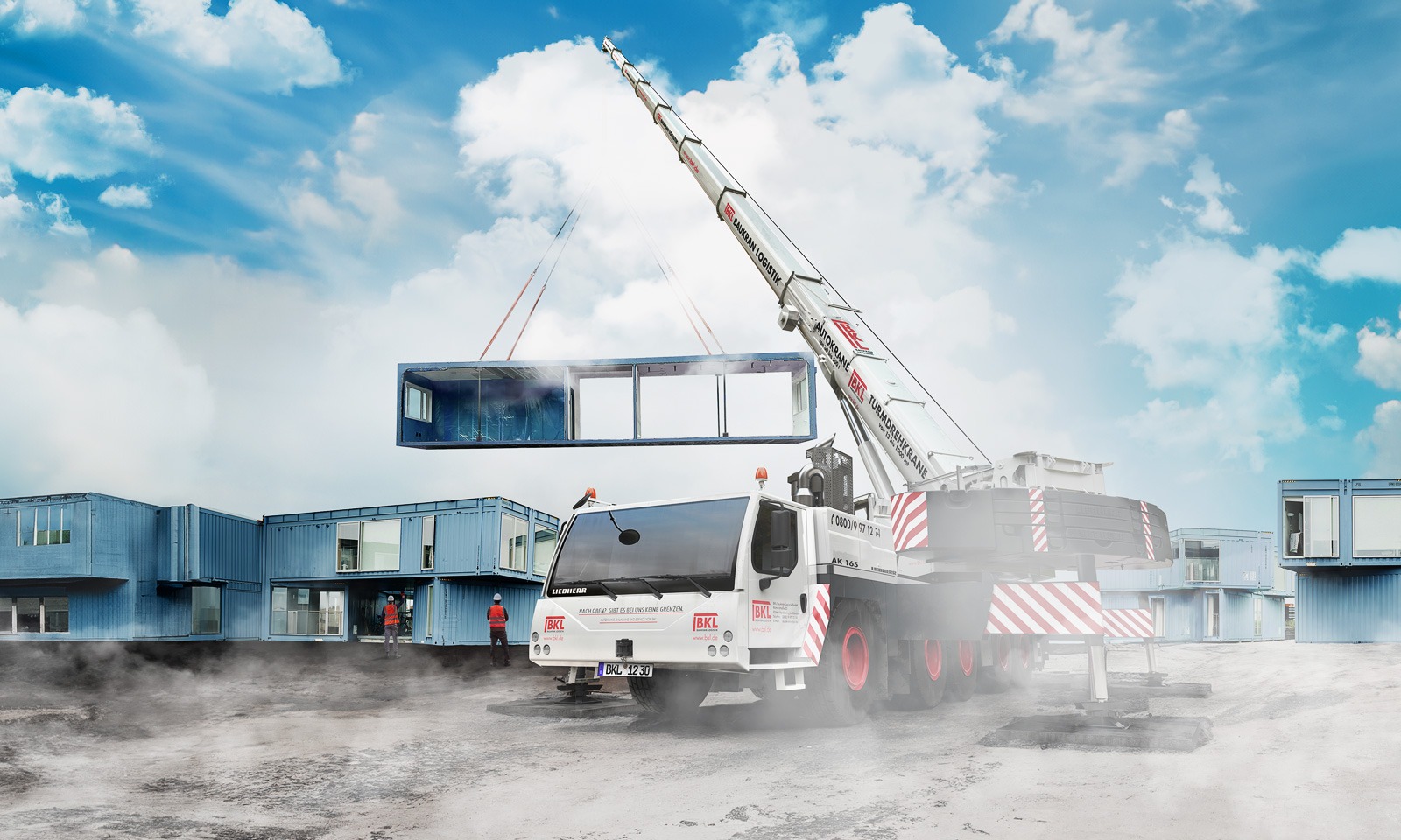 Container assembly and container transport | BKL